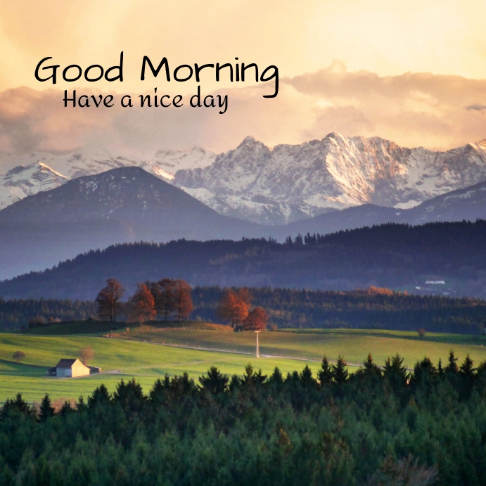 Good Morning Template | PosterMyWall