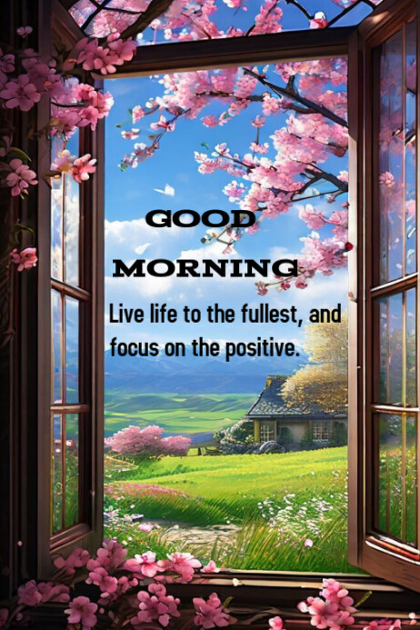 Good morning template | PosterMyWall