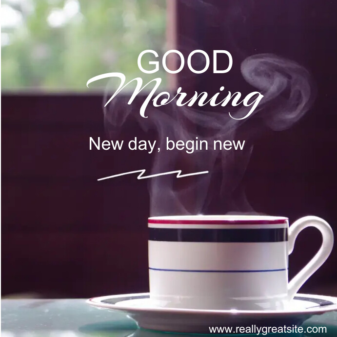 Good morning Template Online Greeting Card | PosterMyWall