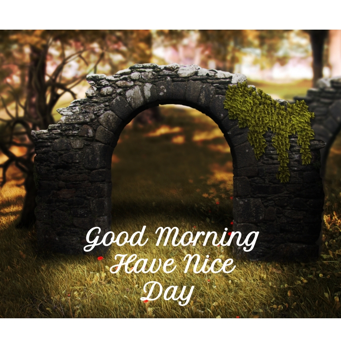 Good Morning Templete Template | PosterMyWall