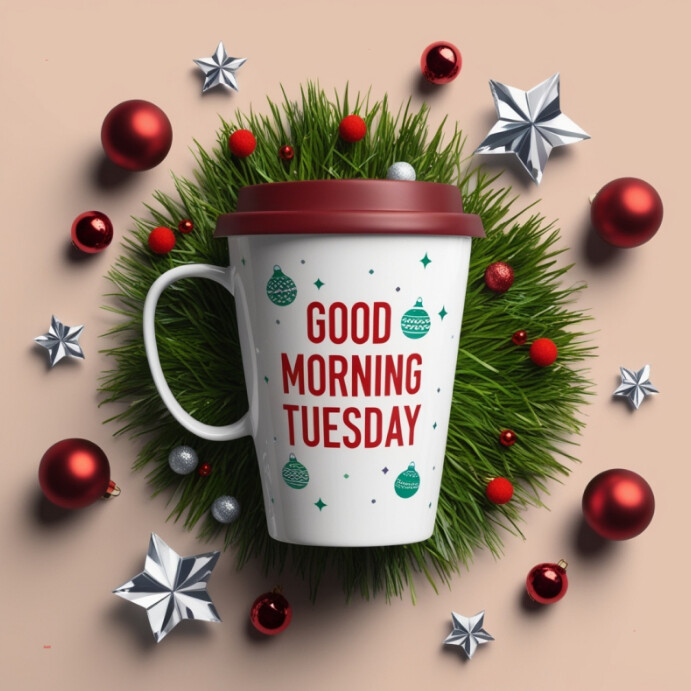 Good morning Tuesday Template | PosterMyWall