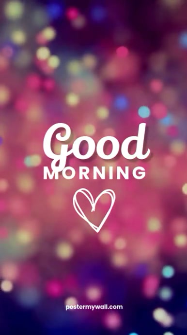 good morning video Template | PosterMyWall