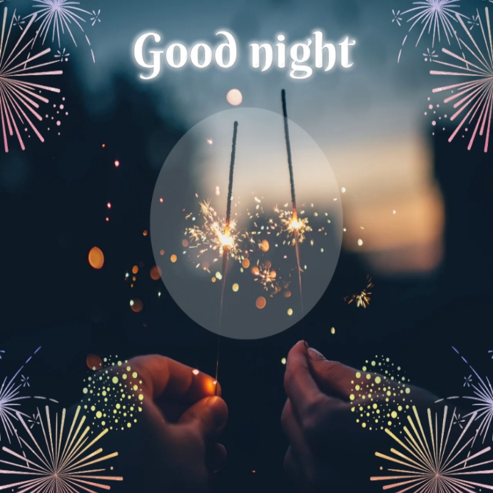 Good night Template | PosterMyWall