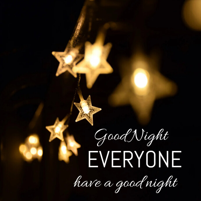Good night Template | PosterMyWall