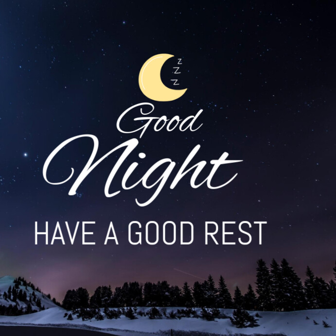 Good night Template | PosterMyWall