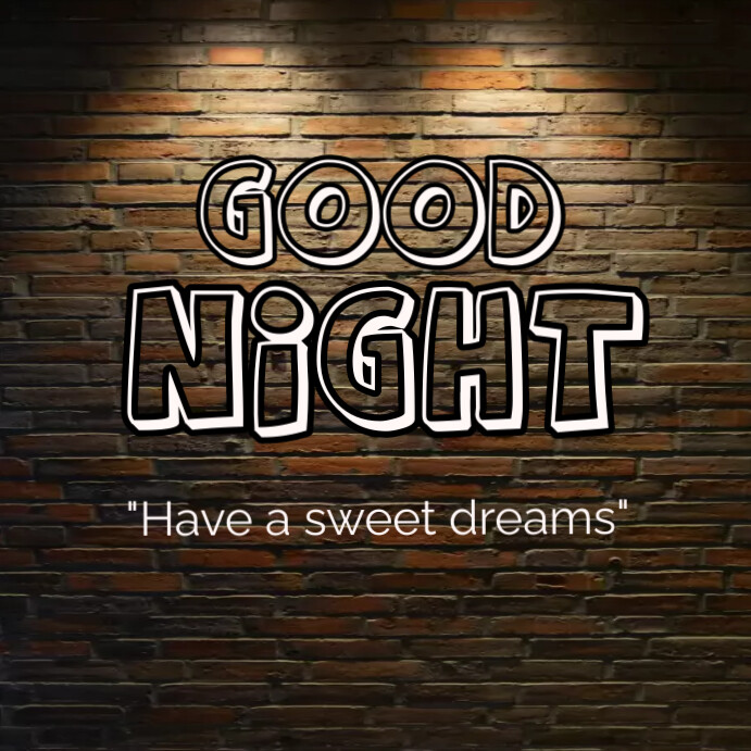 Good night Template | PosterMyWall