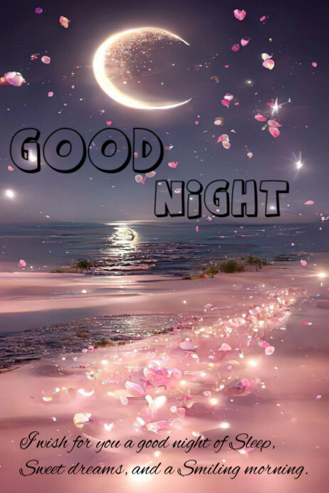 Good night Template | PosterMyWall