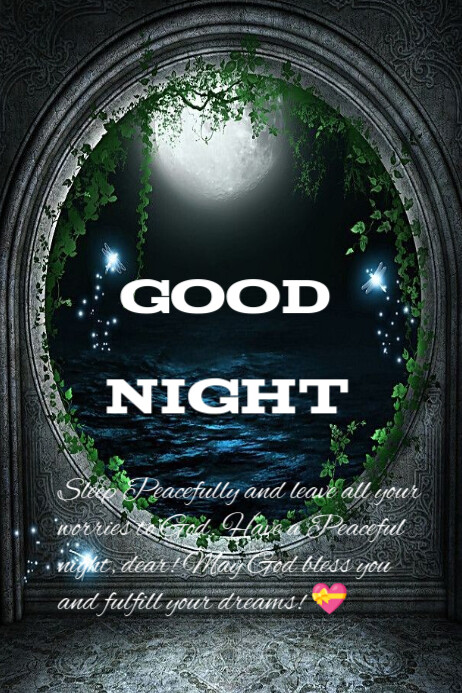 Good night Template | PosterMyWall