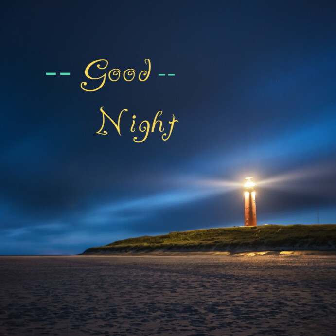 Good night Template | PosterMyWall
