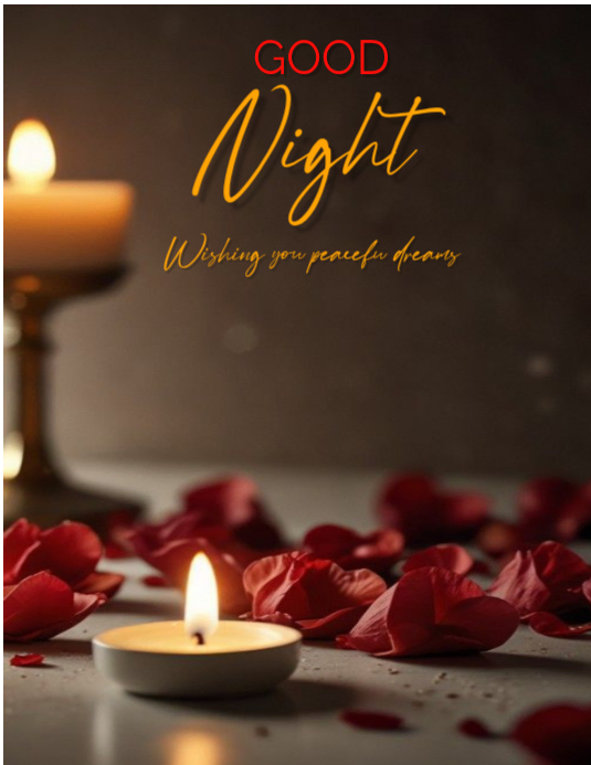 Plantilla de Good Night Flyer 2026 | PosterMyWall