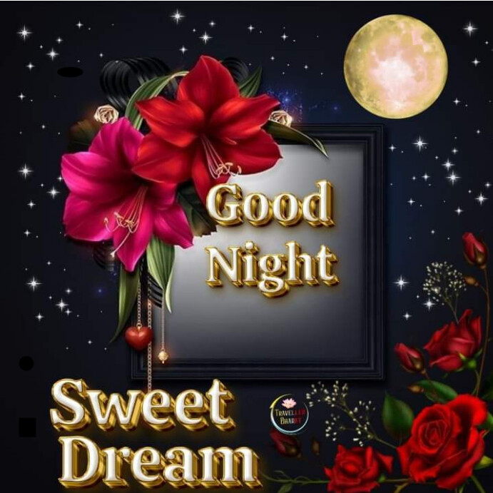Copy of Good night greeting card | PosterMyWall