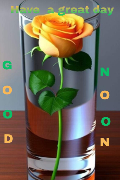 Good Noon Template | PosterMyWall