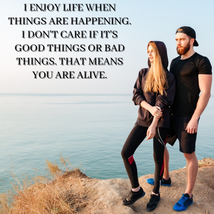 Copy of GOOD THING QUOTE TEMPLATE | PosterMyWall