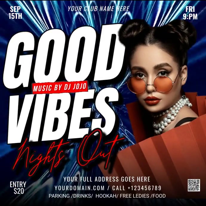 GOOD VIBES (1) Template | PosterMyWall