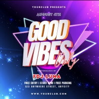 Good Vibes Template | PosterMyWall