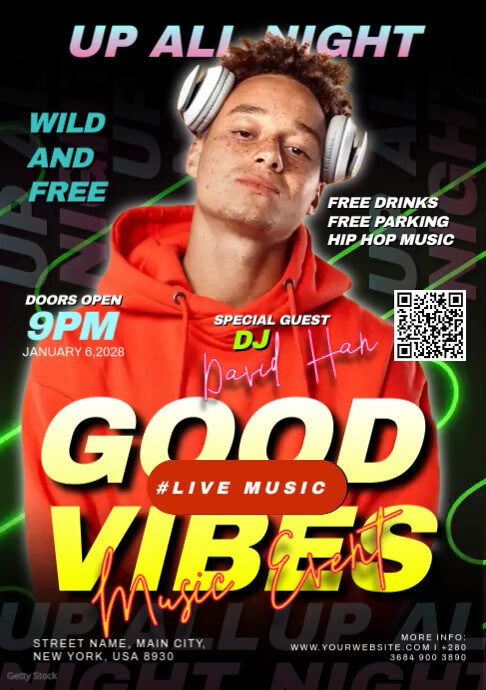 Good Vibes Template | PosterMyWall