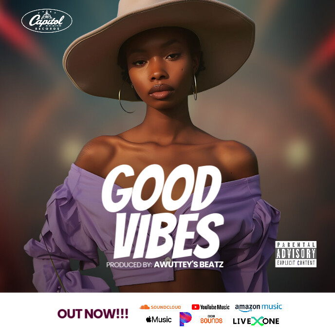 Copy of Good Vibes Music Cover Art | PosterMyWall