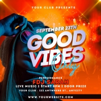 Good Vibes Only Template | PosterMyWall
