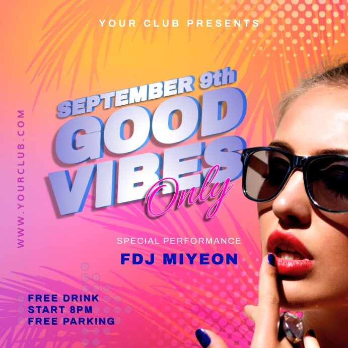 good vibes only Template | PosterMyWall
