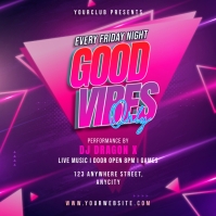 Good Vibes Only Template | PosterMyWall