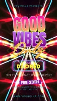 Good Vibes Friday Template | PosterMyWall