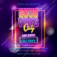 Good Vibes Only Template | PosterMyWall