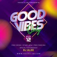 Good Vibes Only Template | PosterMyWall