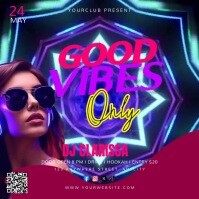 Good Vibes Only Template | PosterMyWall