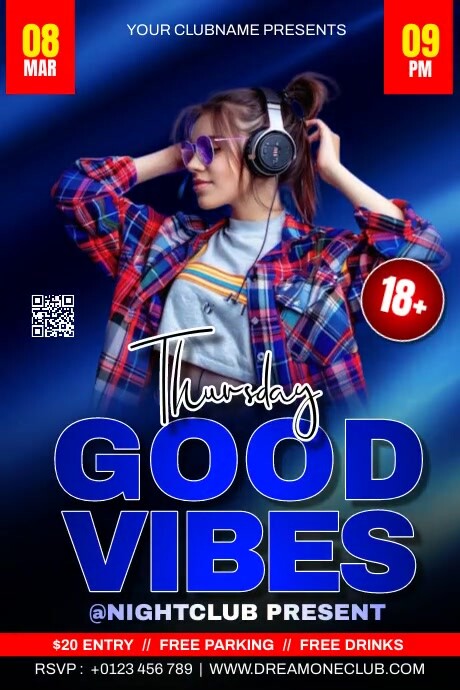 Copy of Good Vibes Party | PosterMyWall