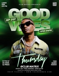 Good vibes Friday Template | PosterMyWall