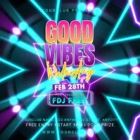Good Vibes Wednesday Template | PosterMyWall