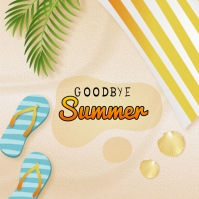 Goodbye Summer Template | PosterMyWall