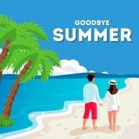 Goodbye Summer Template | PosterMyWall