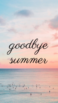goodbye summer Template | PosterMyWall