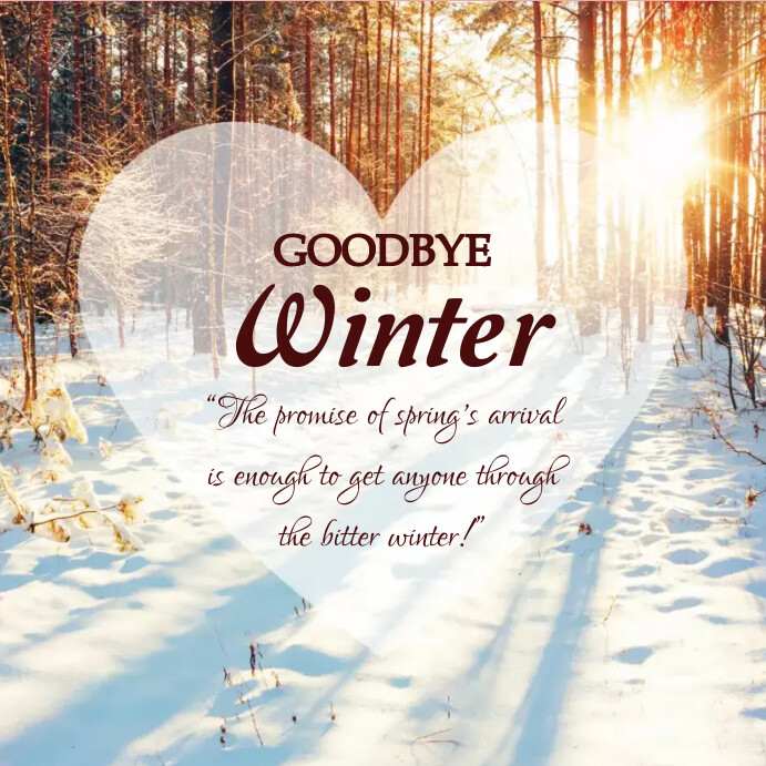 Bye Winter