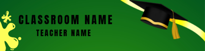 Classroom Banner Template | PosterMyWall