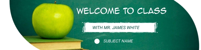 Google classroom banner Template | PosterMyWall