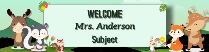 Google Classroom Banner Template | PosterMyWall