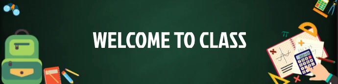 Google Classroom Banner Template | PosterMyWall