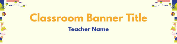 Plantilla de Google Classroom Banner | PosterMyWall