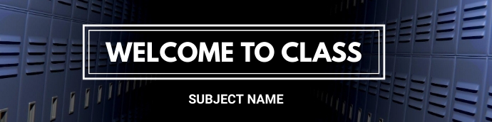 Google classroom banner Template | PosterMyWall