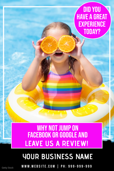 Google Review Retail Poster Template | PosterMyWall