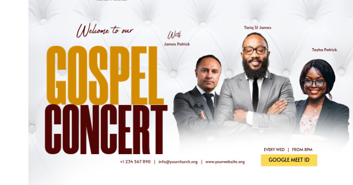 gospel concert Template | PosterMyWall