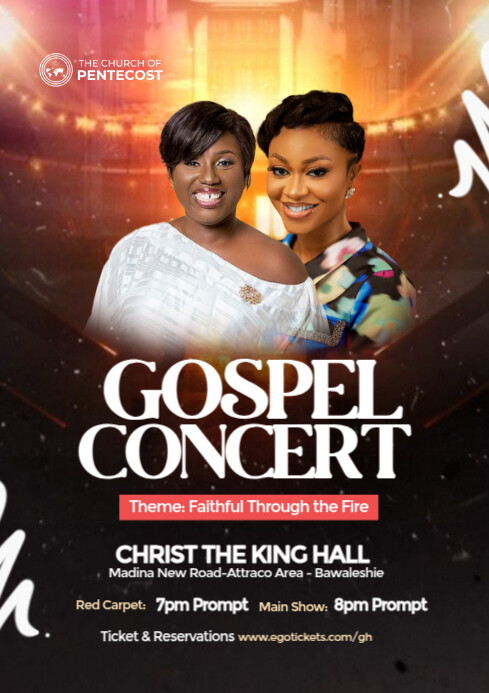 Gospel Concert Design Template | PosterMyWall
