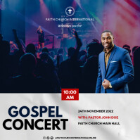 gospel concert Template | PosterMyWall