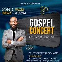 gospel concert Template | PosterMyWall