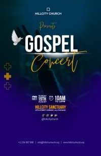 gospel concert Template | PosterMyWall