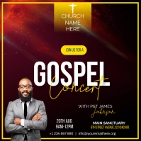 gospel concert Template | PosterMyWall
