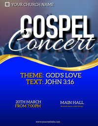 gospel festival poster Template | PosterMyWall
