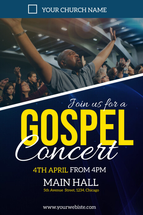 Brosur Konser Templat | PosterMyWall